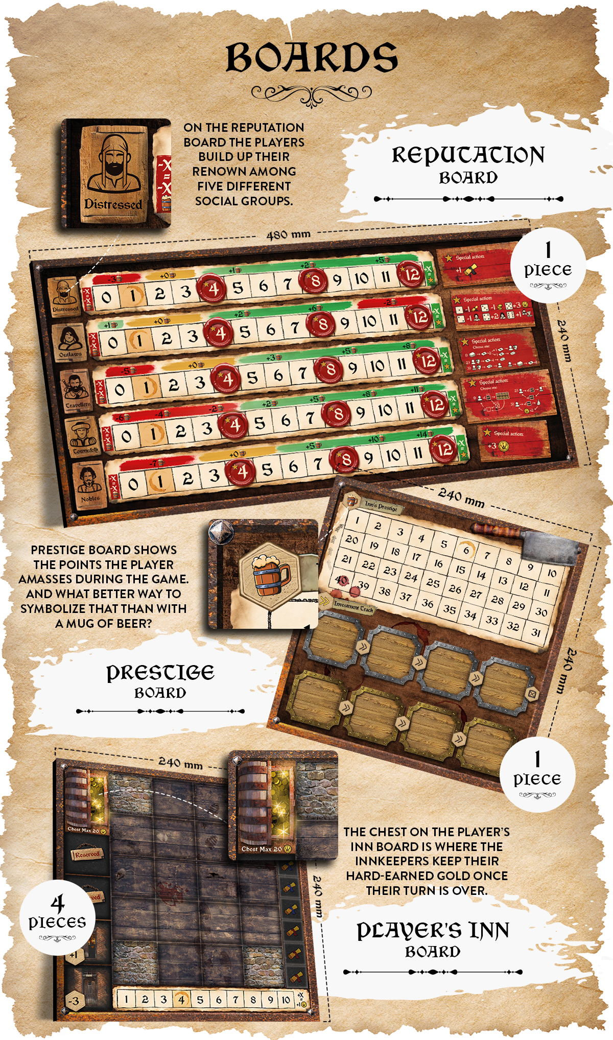 Crossroads Inn: The Board Game by Klabater S.A. - Gamefound