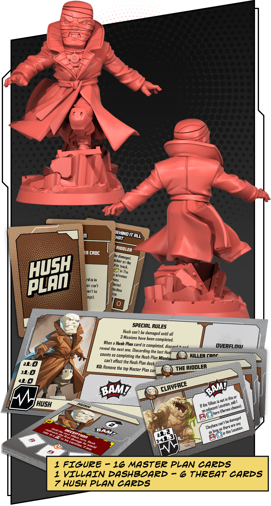 DC Super Heroes United by CMON - Batman: Hush - Gamefound