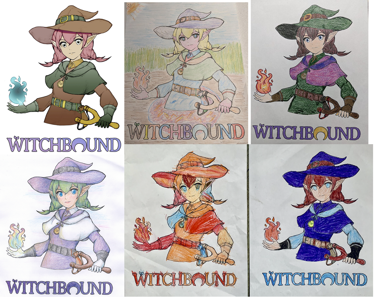 Witchbound by Dark Doll Games - A Page, A Portrait, and A Pet! - Gamefound