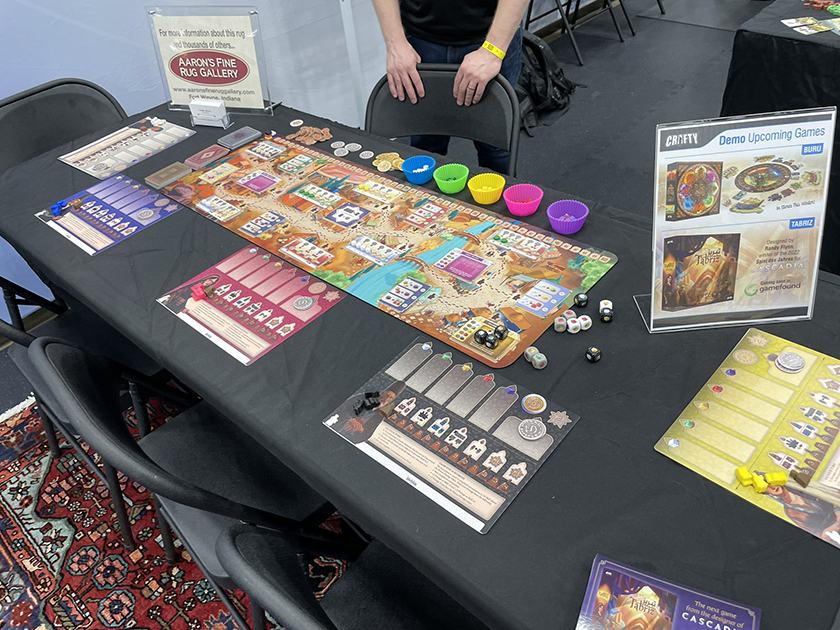 Tabriz by Crafty Games - The Road to Tabriz: Rulebook Reveal, Gen Con, and More - Gamefound