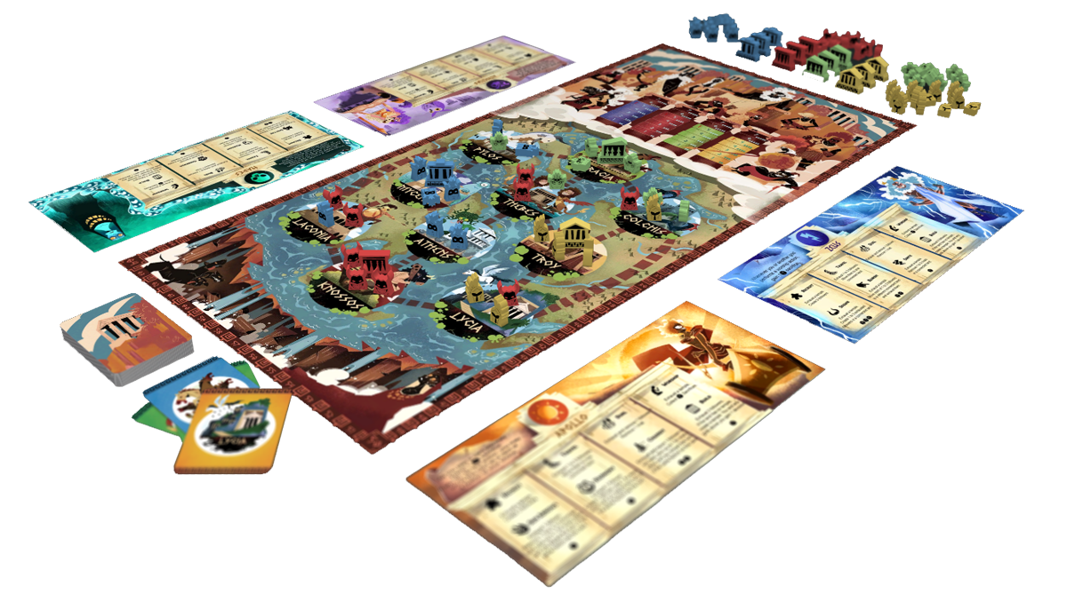 Gods & Mortals by Wolffdesigna - Gamefound