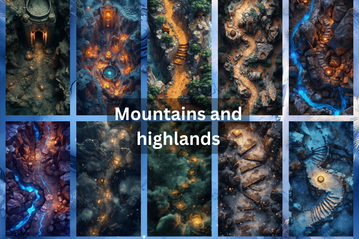 Digital Battle Maps , 9,700 RPG Battlemaps, Tabletop & VTT Maps for ...