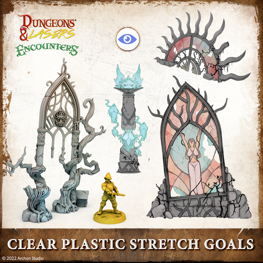 Dungeons & Lasers: Encounters by Archon Studio - Super Stretch Goals ...