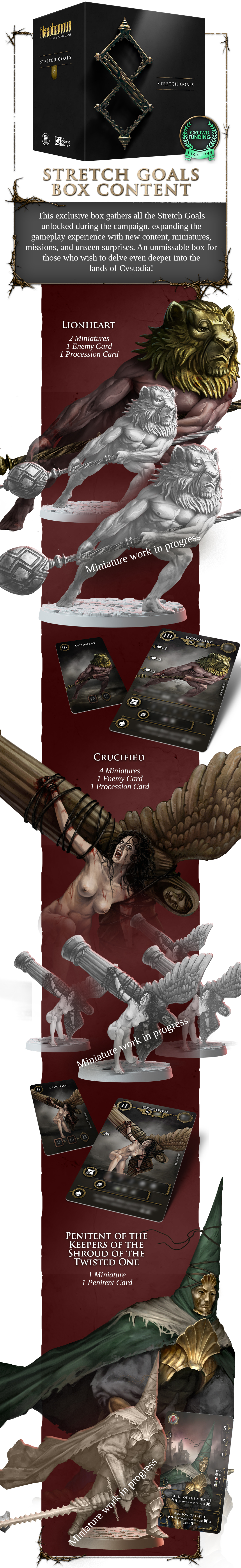 Blasphemous: The Board Game by Ludus Magnus Studio - Gamefound