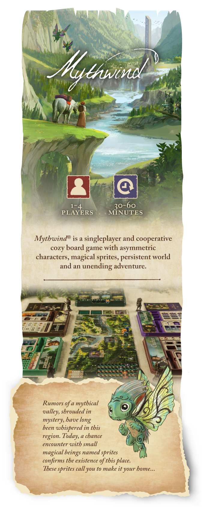 Mythwind Reprint & New Content by Open Owl Studios - Gamefound