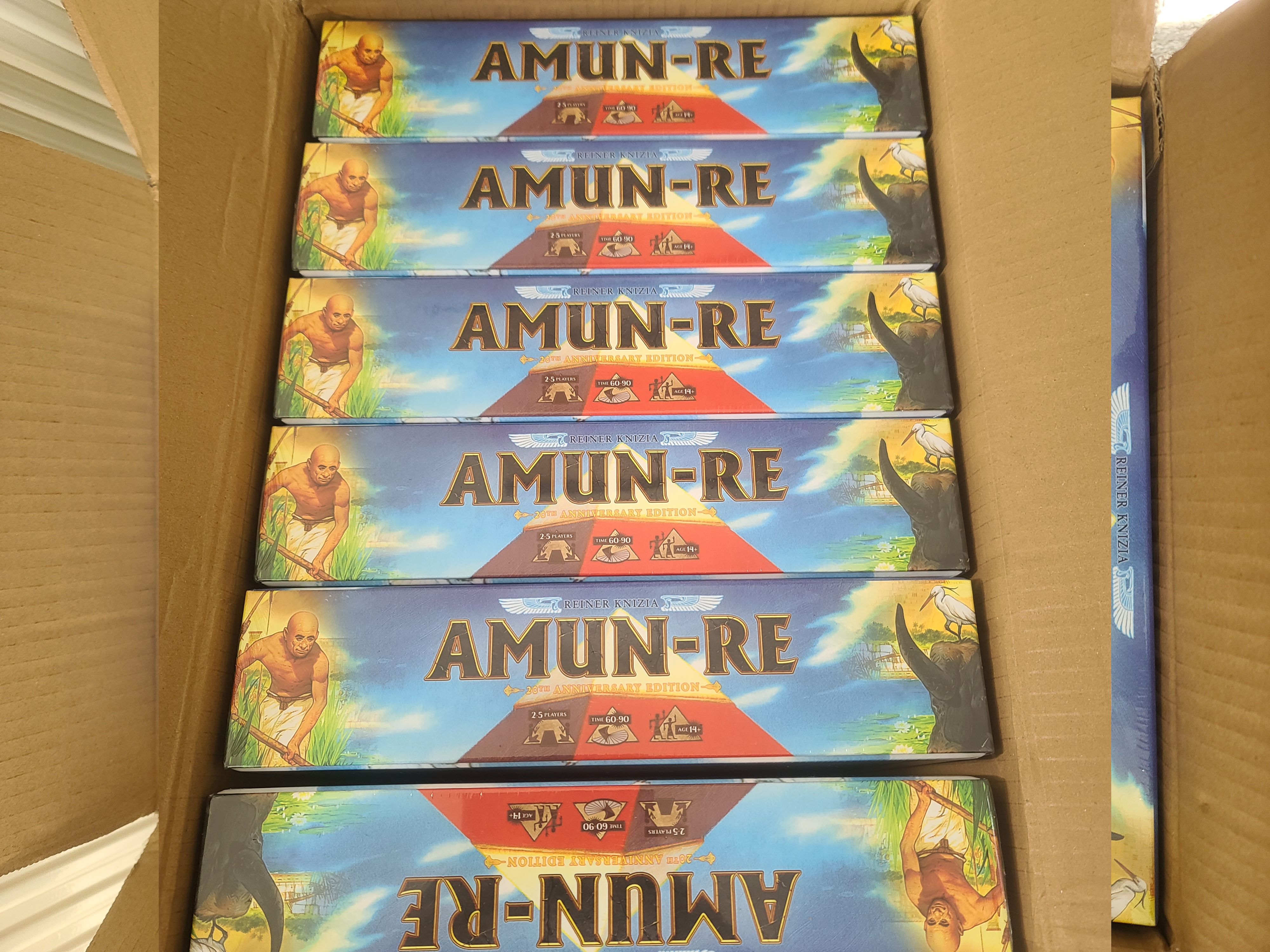 Amun-Re - 20th Anniversary Edition by Alley Cat Games - Pledge Manager ...