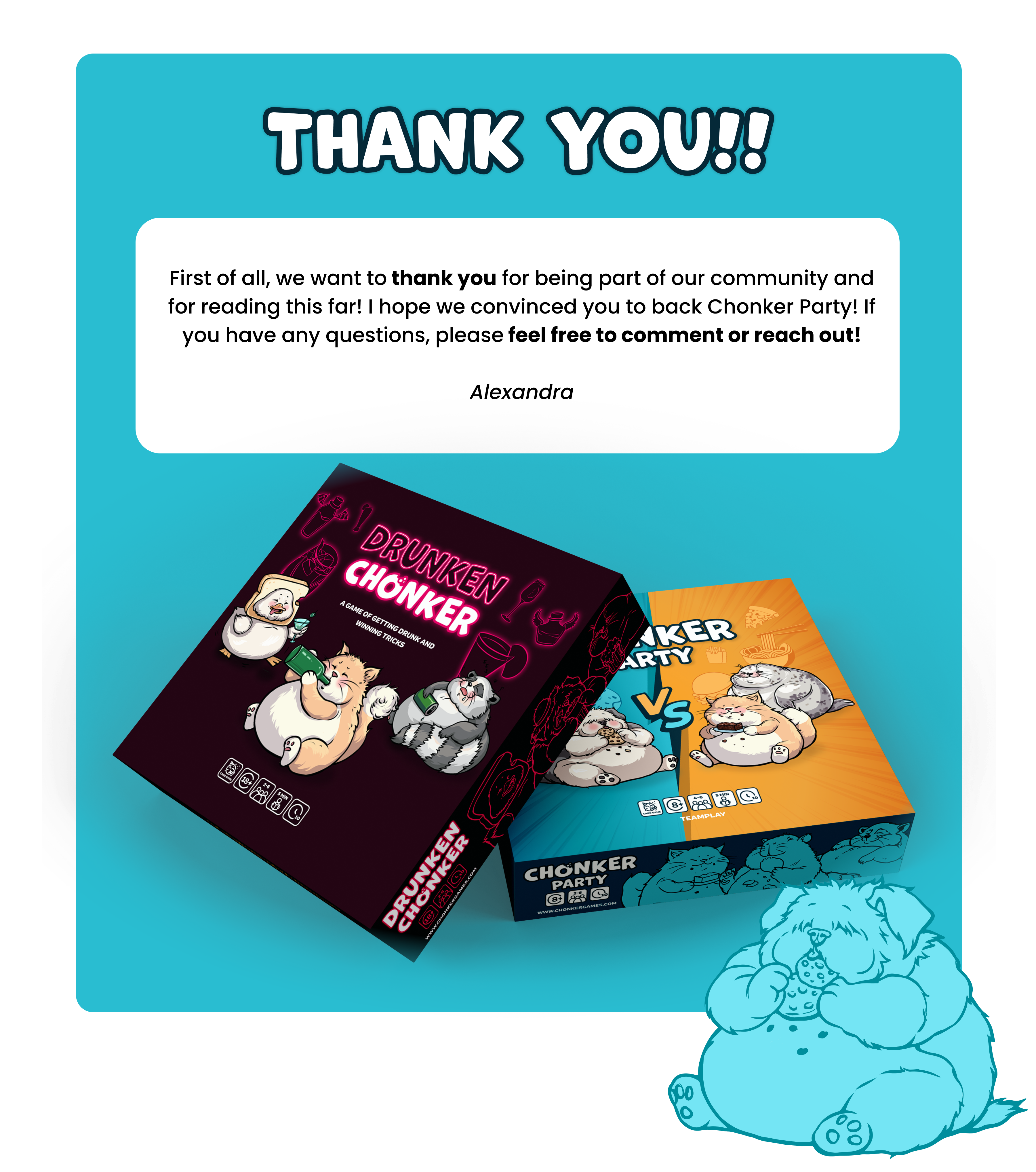 Chonker Party: Team Play & Drunken Chonker by Chonker Games - Gamefound