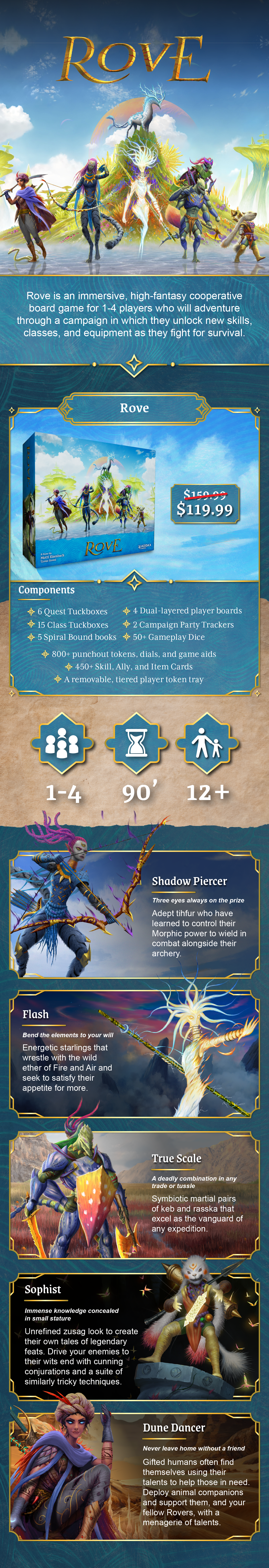 Rove: Anchorpoint + Rove Reprint by Addax Games - Gamefound