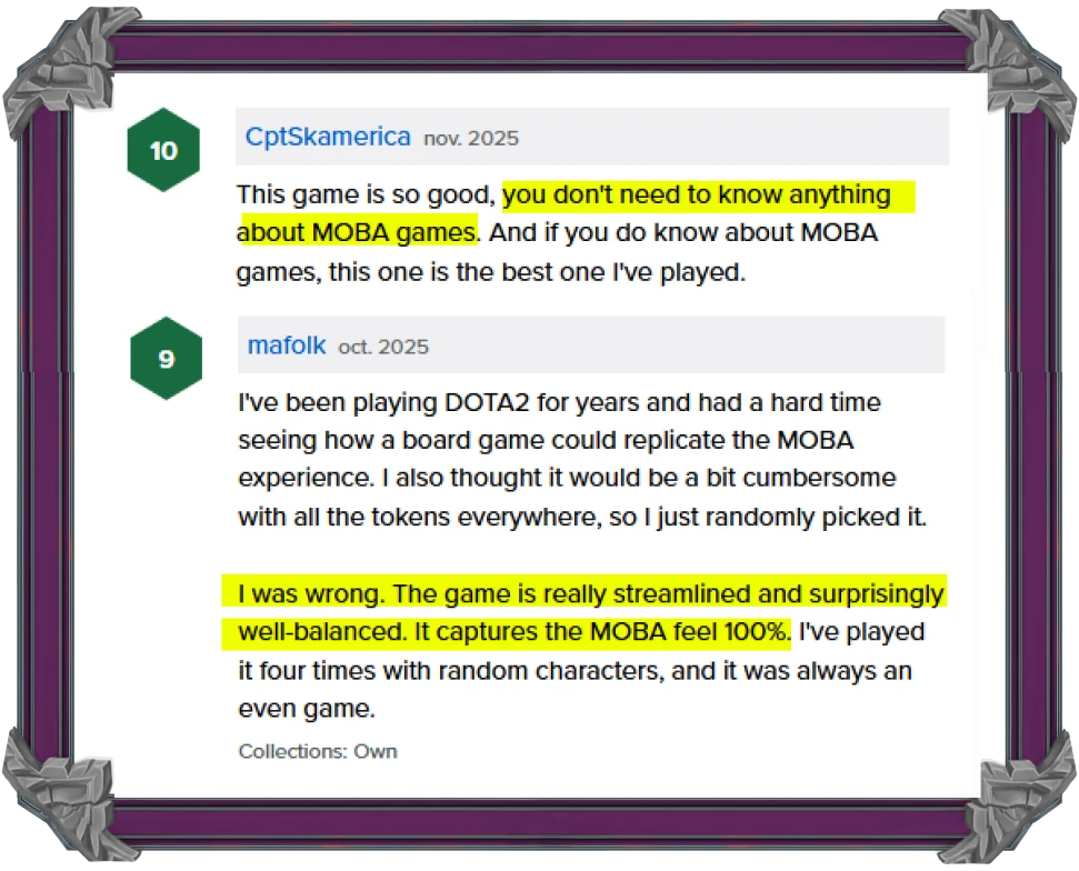 Onward: MOBA Board Game (Reprint & Solo Co-Op Expansion) by Skytear ...