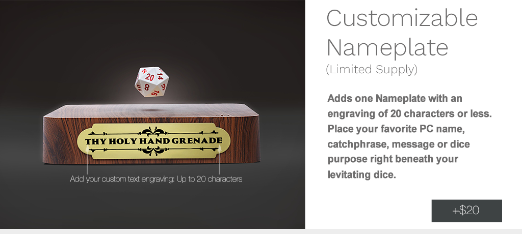 Make Your Own LEVITATING DICE Kits by Conflict Games - Gamefound