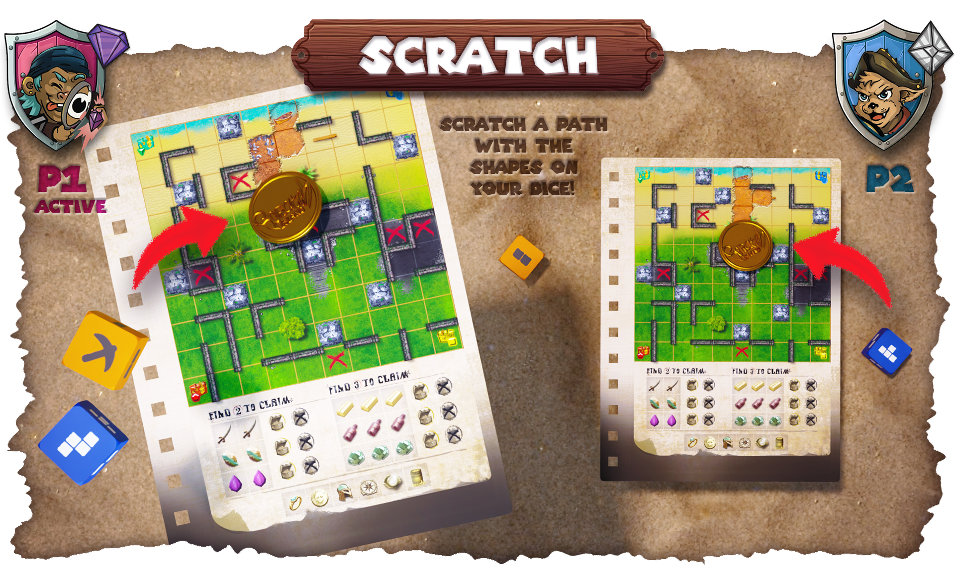 Scratch Island by Garlock Games - Gamefound