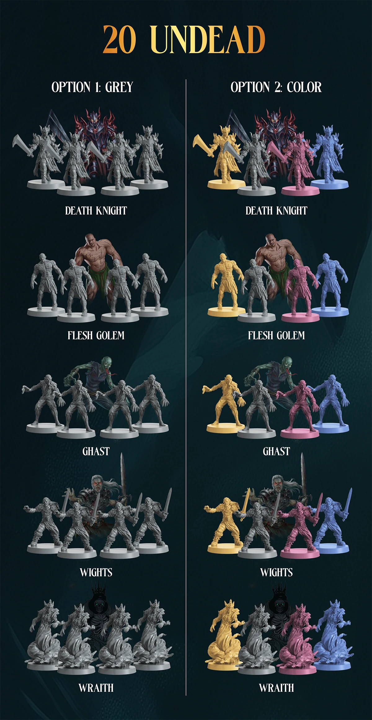 Realm Reforged: Essential Fantasy Miniatures -- Physical & STL by ...