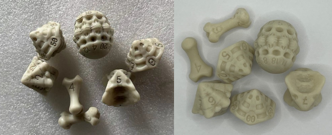 Skull & Bone Dice Set by LYNX - Gamefound