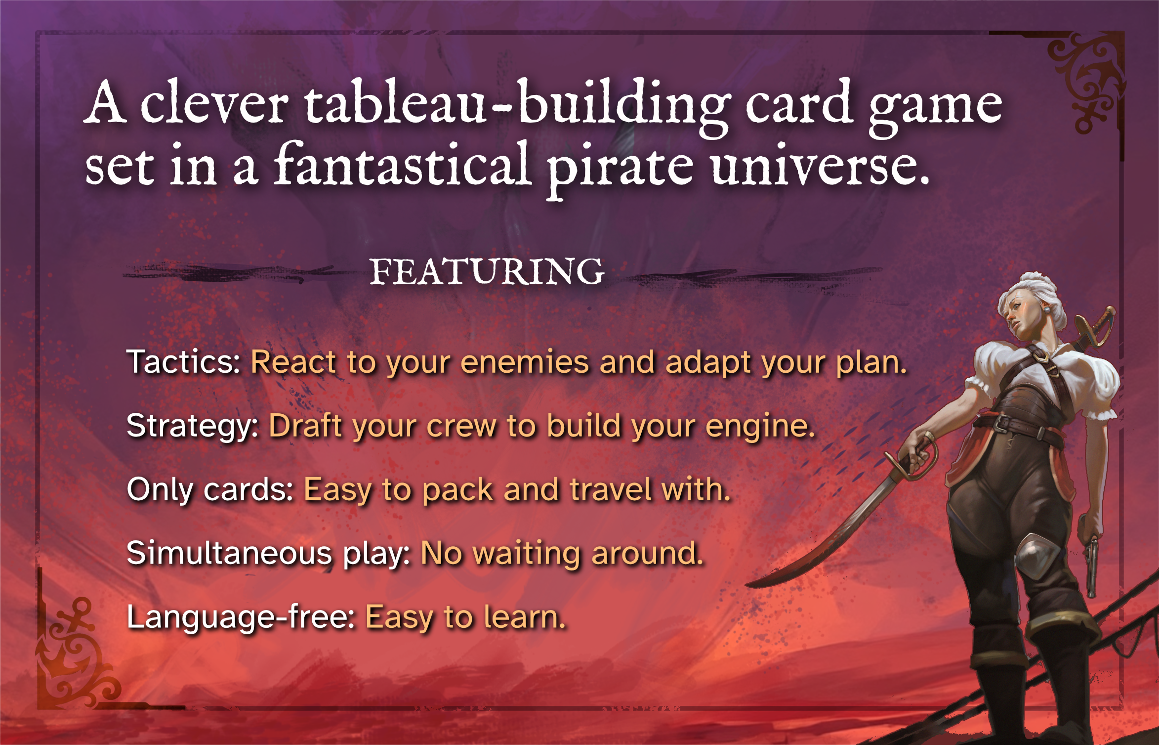 DeckHand: Race for Infamy by Batiste Bieler - Gamefound