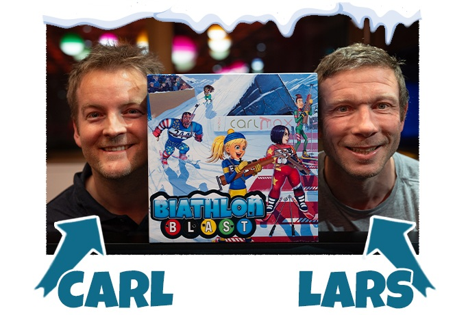 Biathlon Blast | The Skiing & Shooting Board Game by carlMax - Gamefound