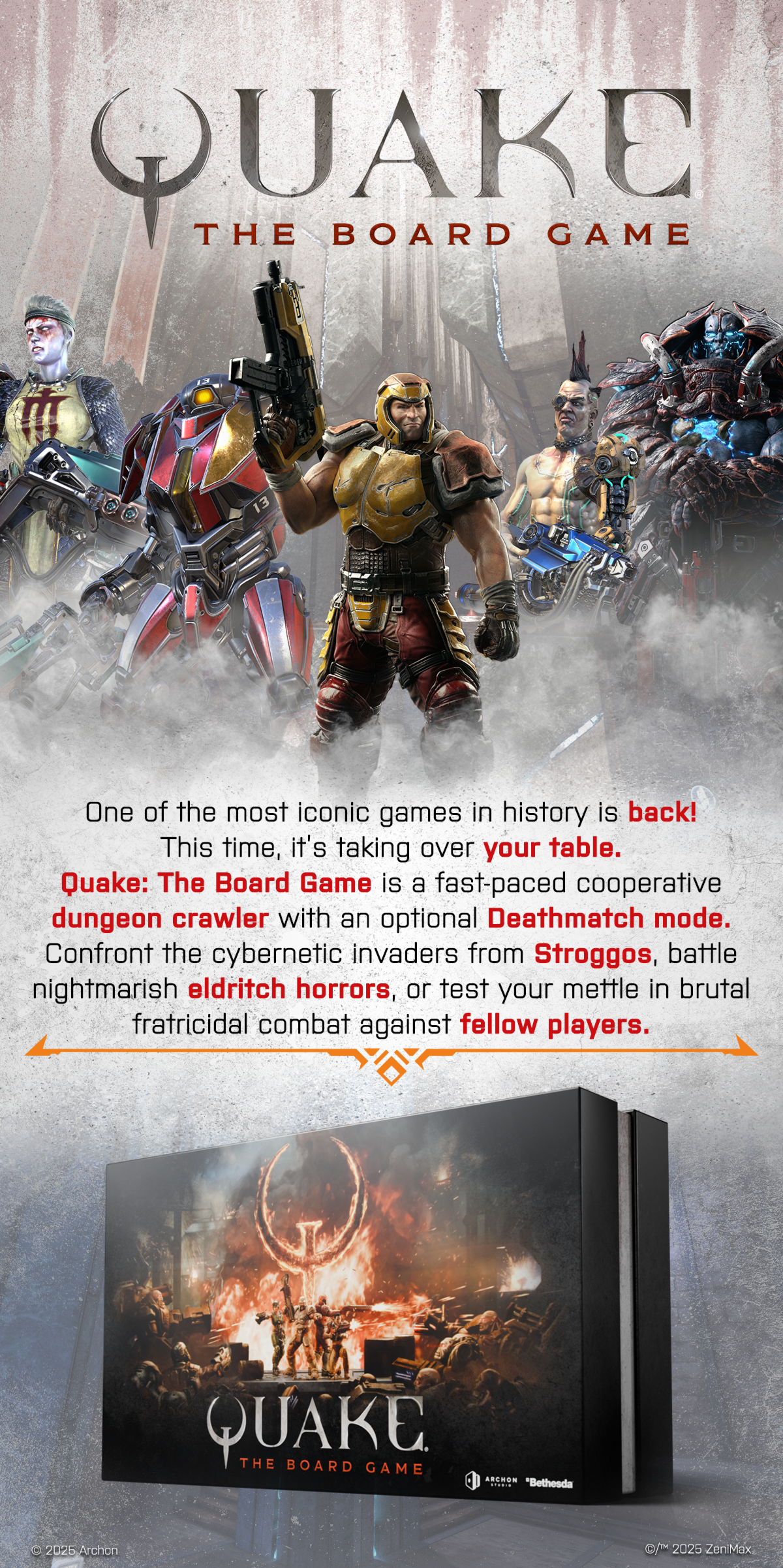 Quake The Board Game by Archon Studio - Gamefound