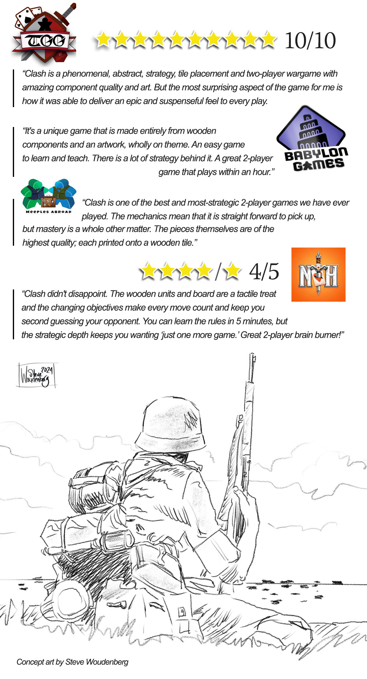 Clash - D-Day Special edition by Elwin Klappe - Gamefound