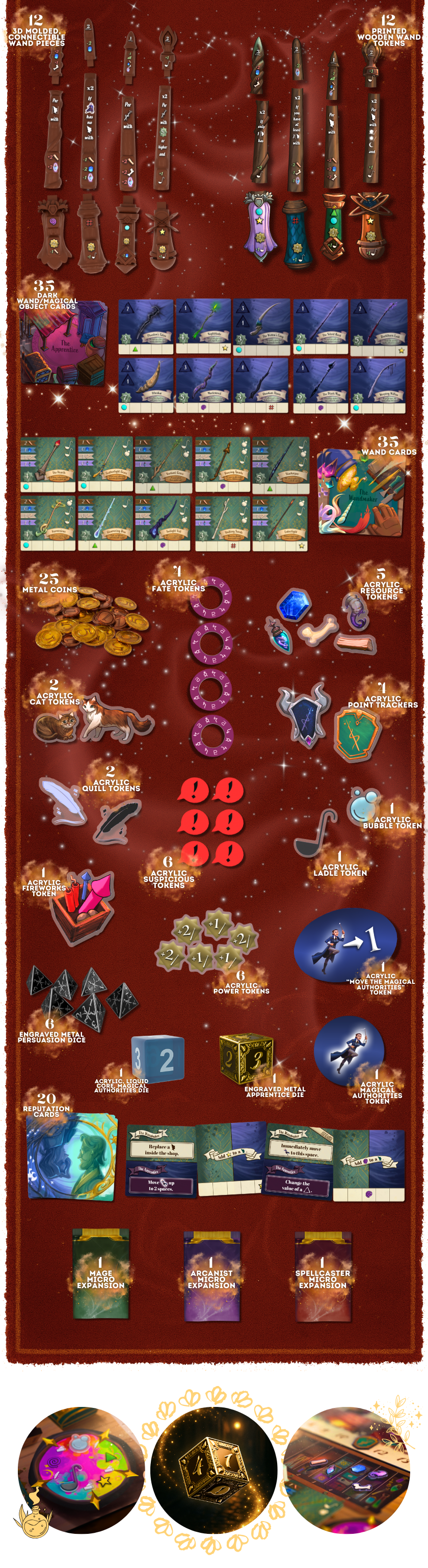 The Wandmaker's Apprentice: Asymmetrical 2-Player Game by SweaterBear ...