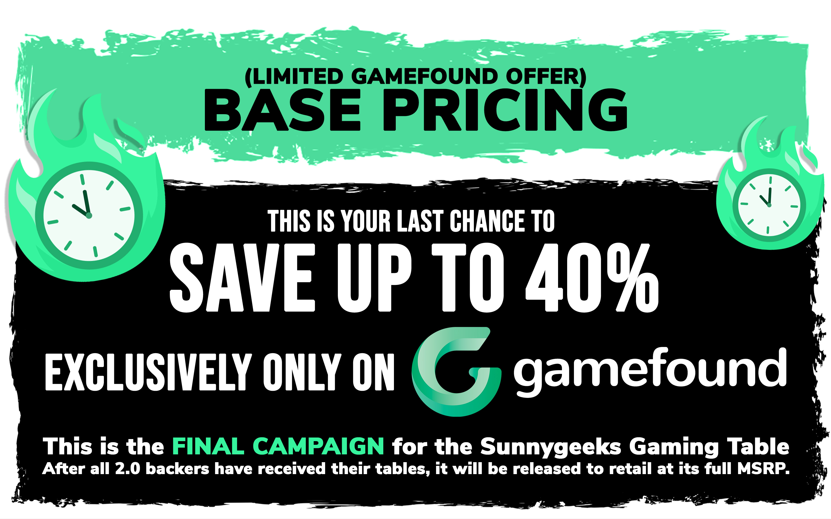 Sunnygeeks 2.0 - Modular Gaming Table by Rathskellers - Gamefound