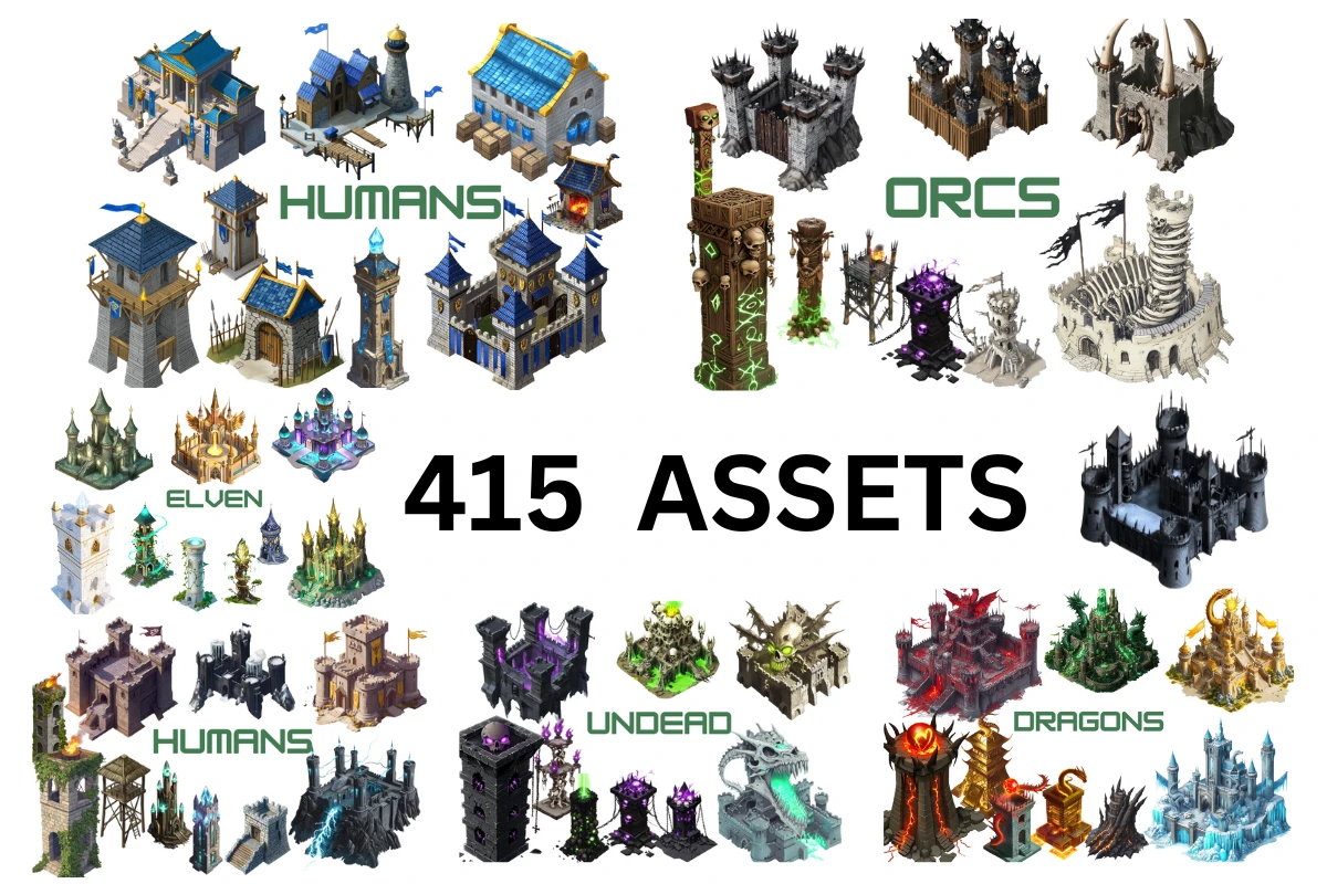 Fantasy RPG Mega Asset Collection by Agnesagraphic - Gamefound