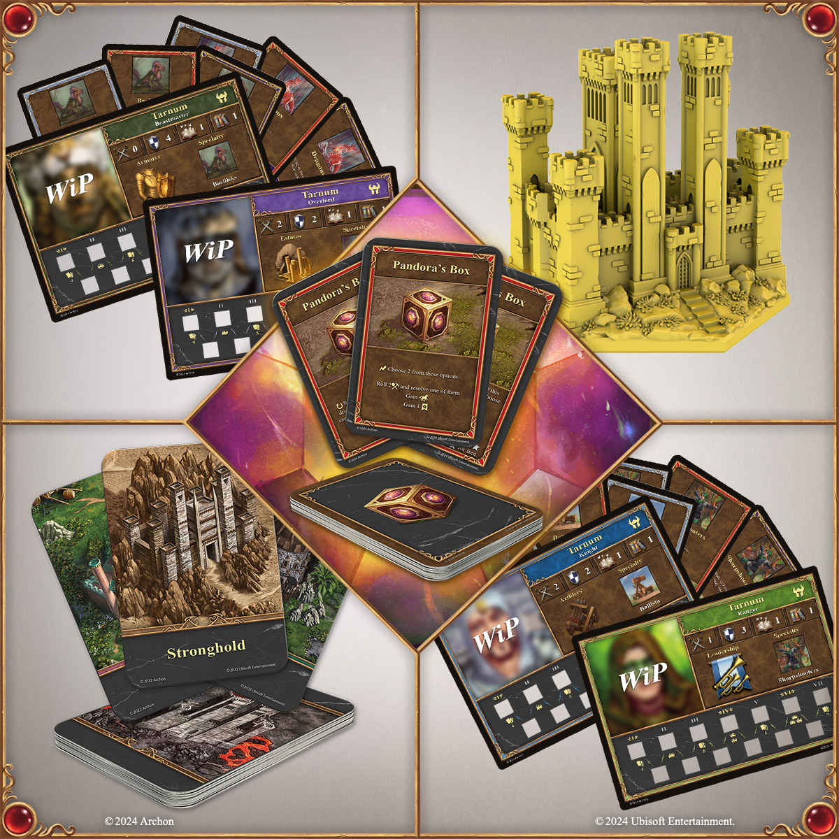Heroes of Might & Magic III: The Board Game - Stronghold, Conflux ...