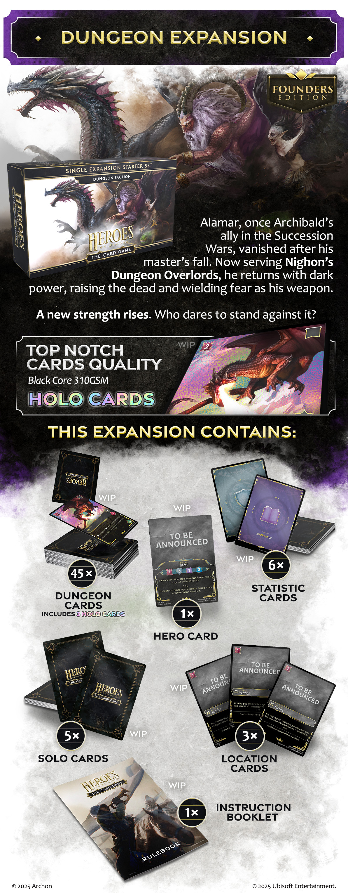 Heroes of Might & Magic: The Card Game by Archon Studio - Gamefound