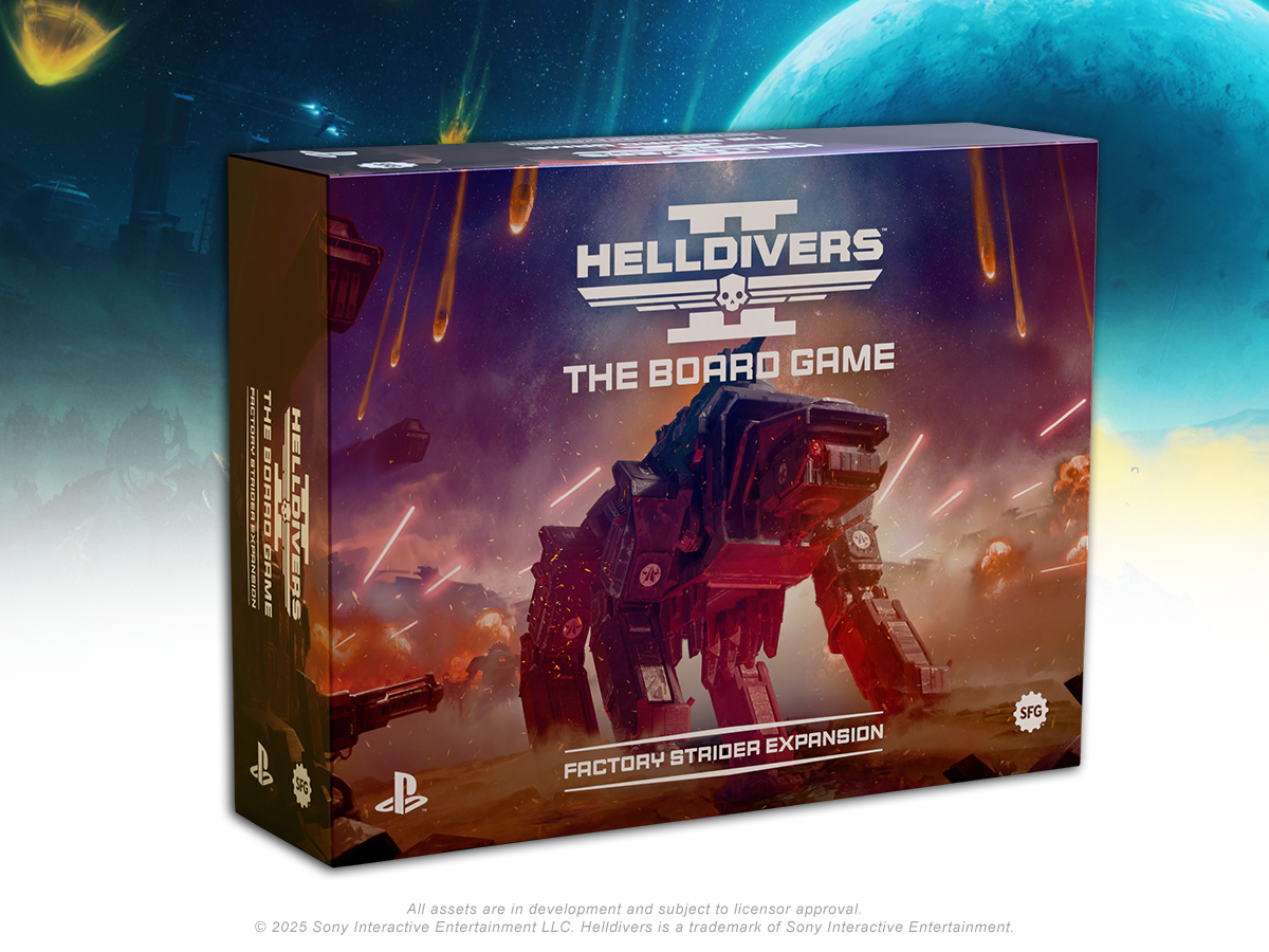 HELLDIVERS 2: The Board Game by Steamforged Games - The Factory Strider ...