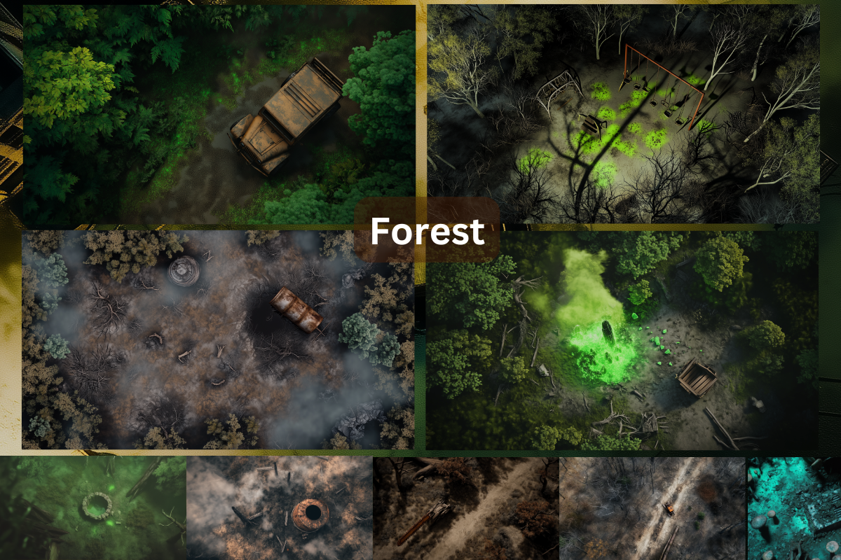 After the Fall: 700 Post-Apocalyptic Battle Maps by Agnesagraphic ...