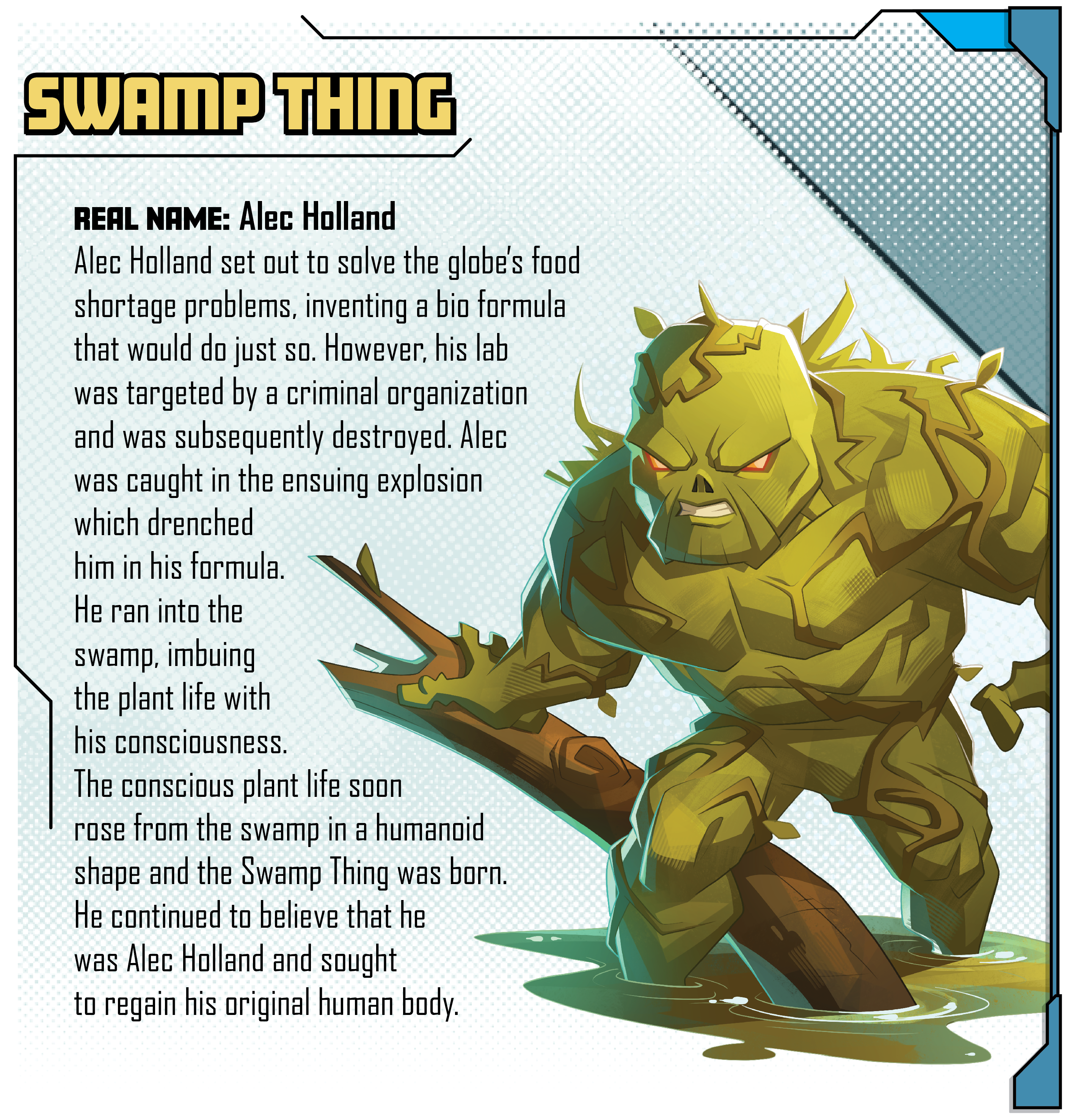DC Super Heroes United by CMON - The Swamp Is Me - Gamefound