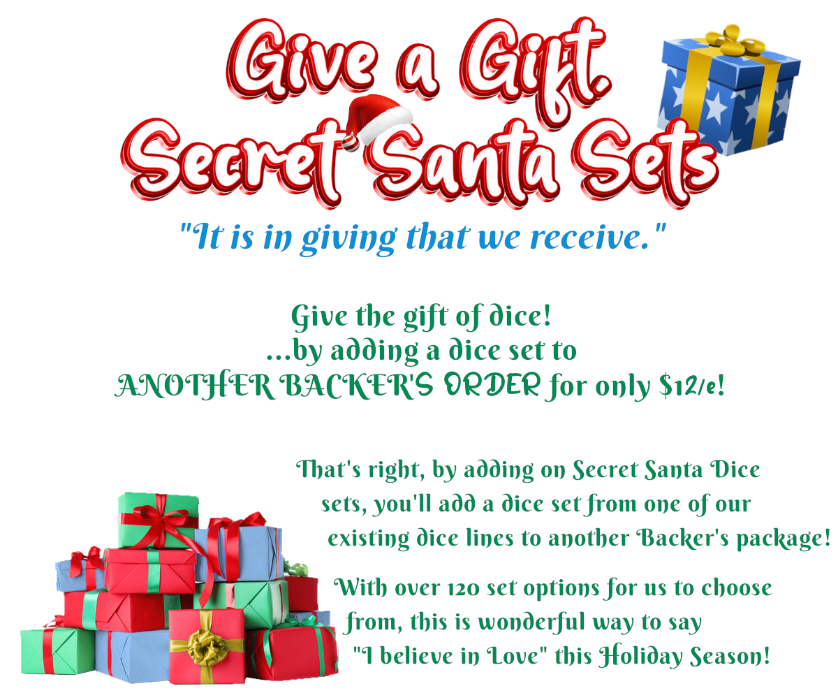 Christmas, Hanukkah, and Secret Santa Dice - 2022 Edition by Gate ...