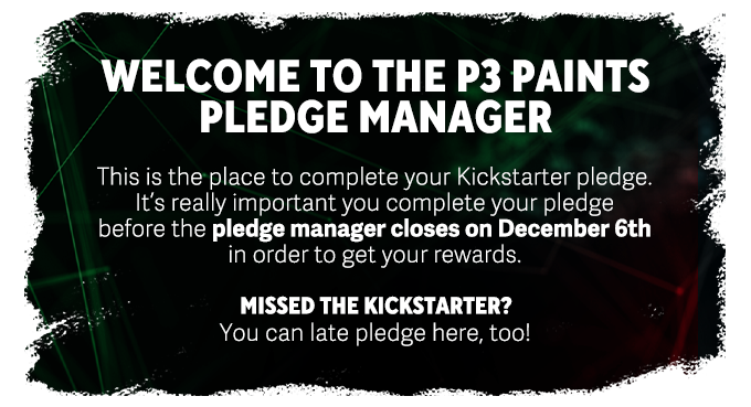 P3 Paints by Steamforged Games - Gamefound