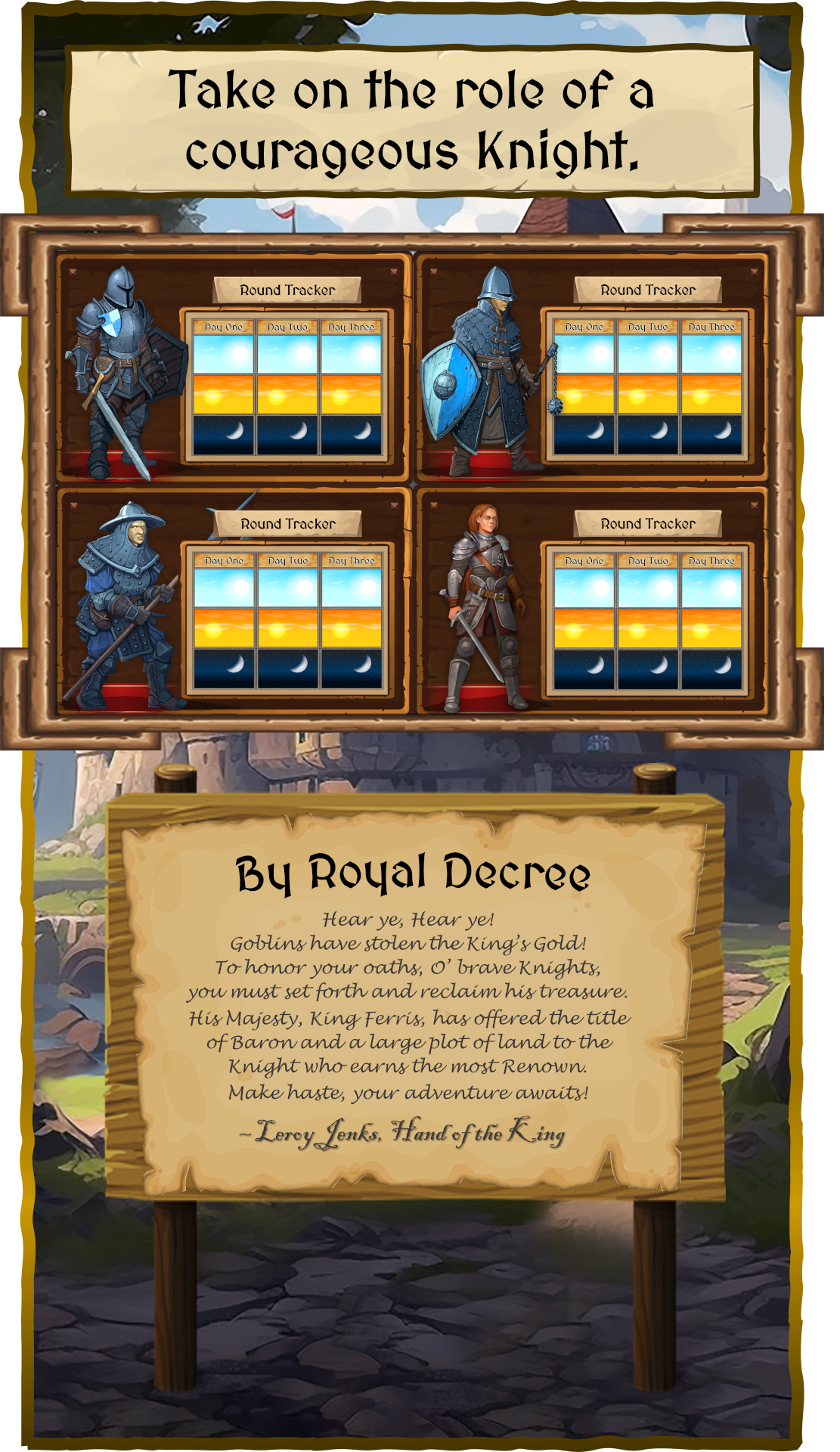 A Few Good Knights by AllNightGames - Gamefound