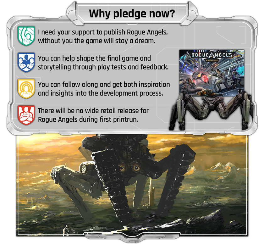 Rogue Angels by Sun Tzu Games - Gamefound