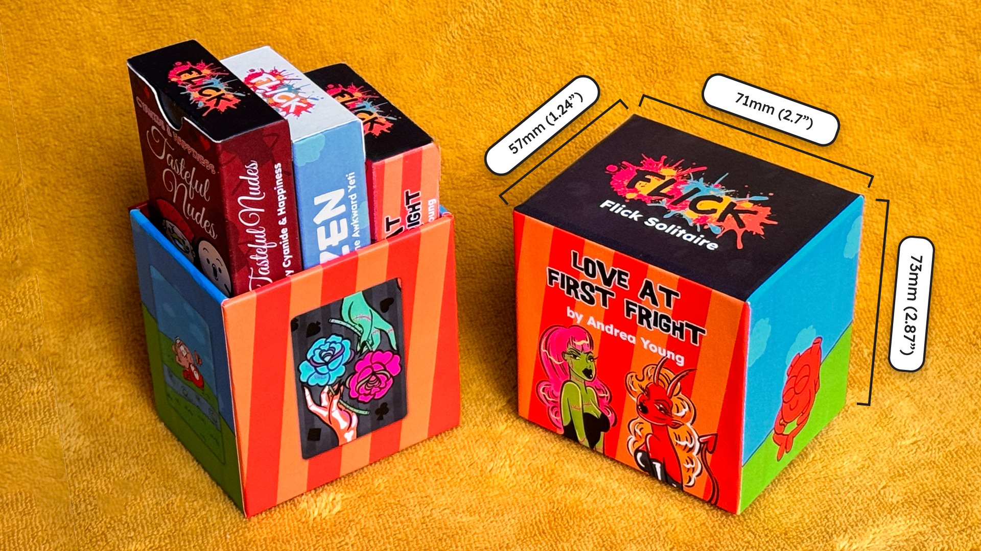 Flick Solitaire Mini Card Decks by Independent Artists by Flick ...