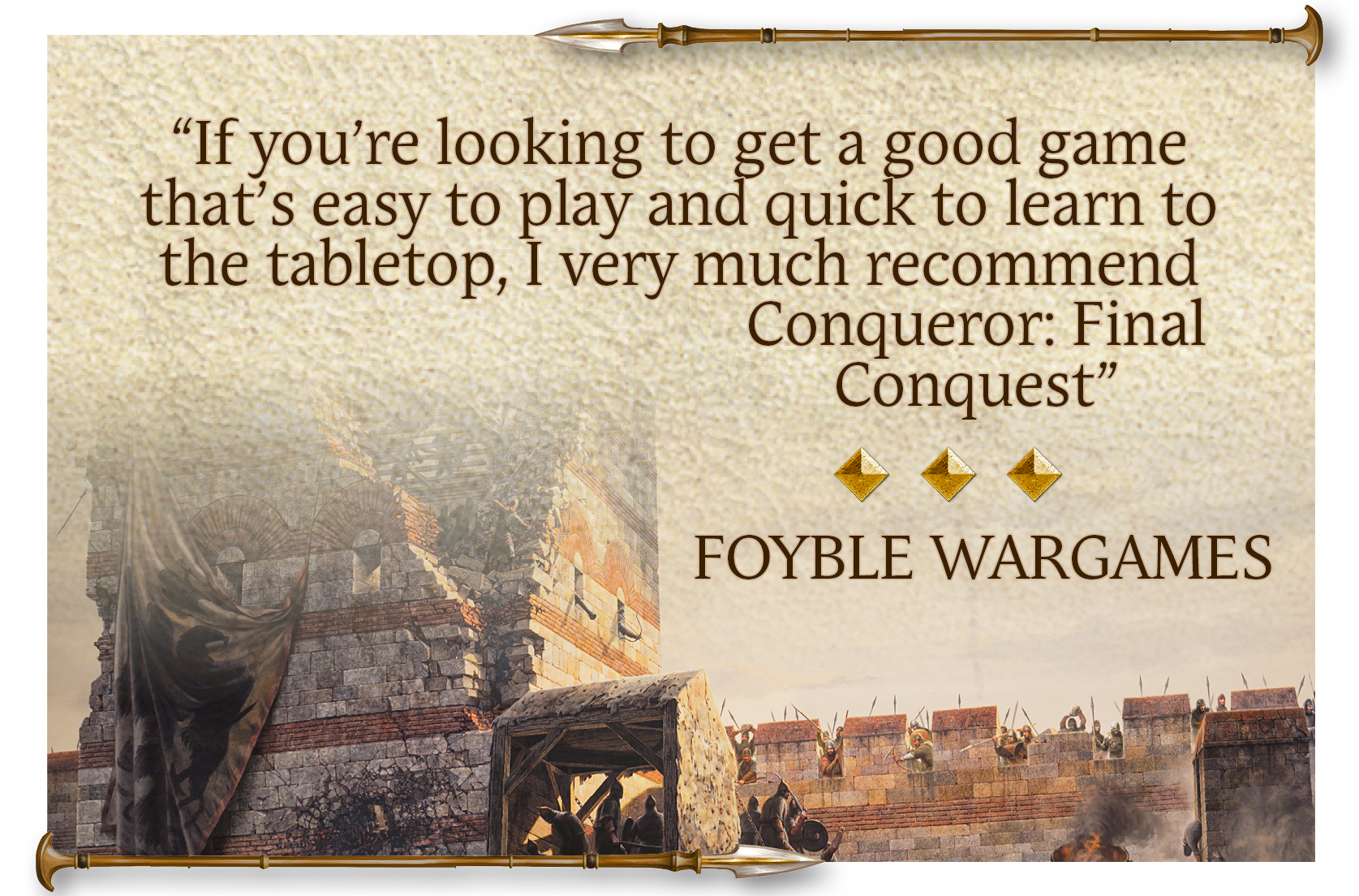 Conqueror: Empire Rises by Cation Arts - Gamefound