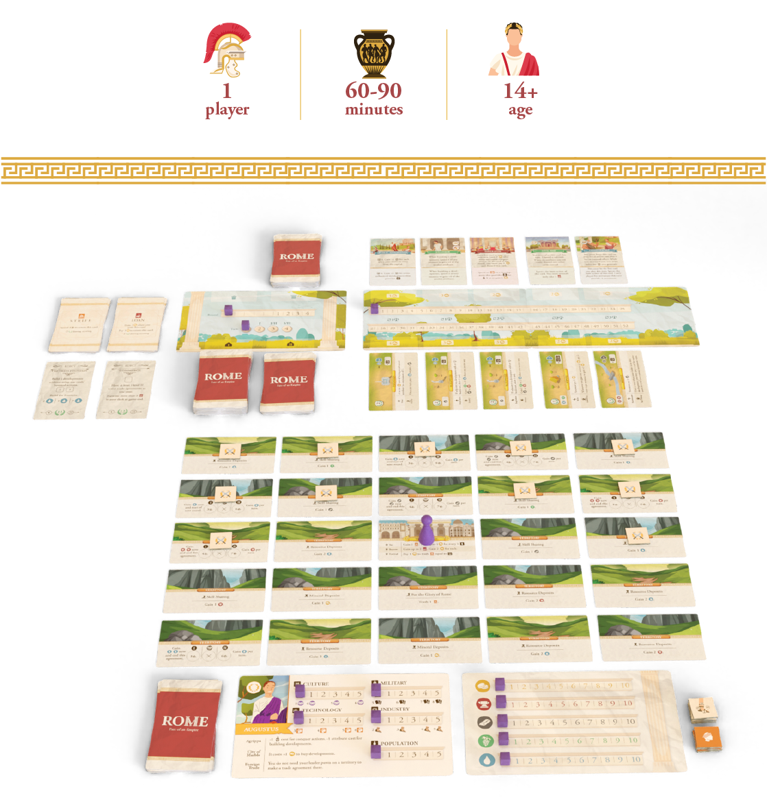 Rome: Fate of an Empire [Solo Game of the Month] by Gabe-Barrett ...