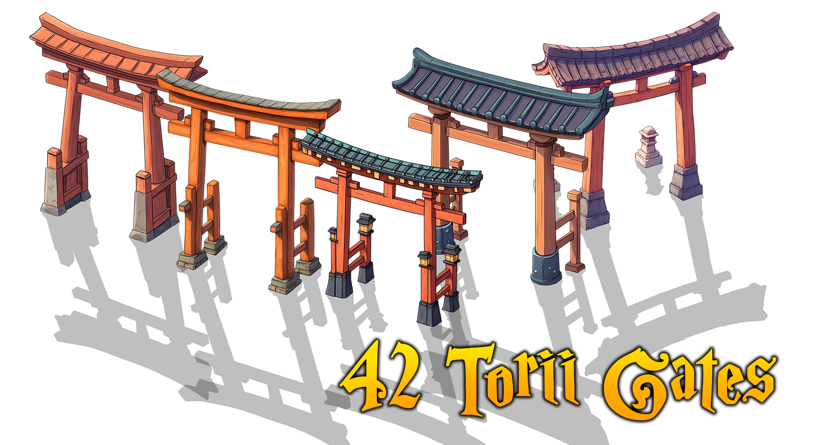 RPG Map Making Assets - Traditional Japanese Structures by Benjamin ...