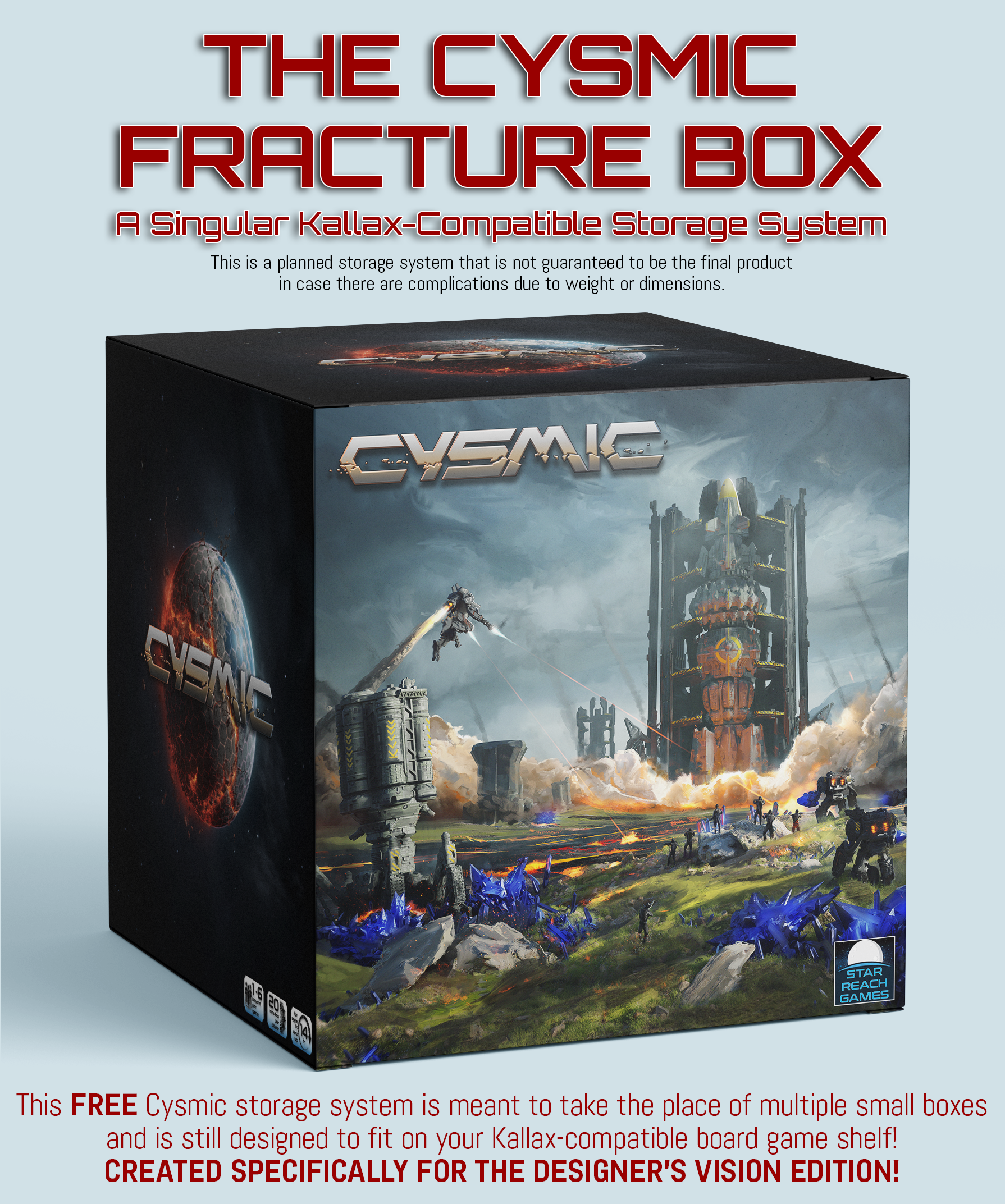 Cysmic by Star Reach Games - Gamefound