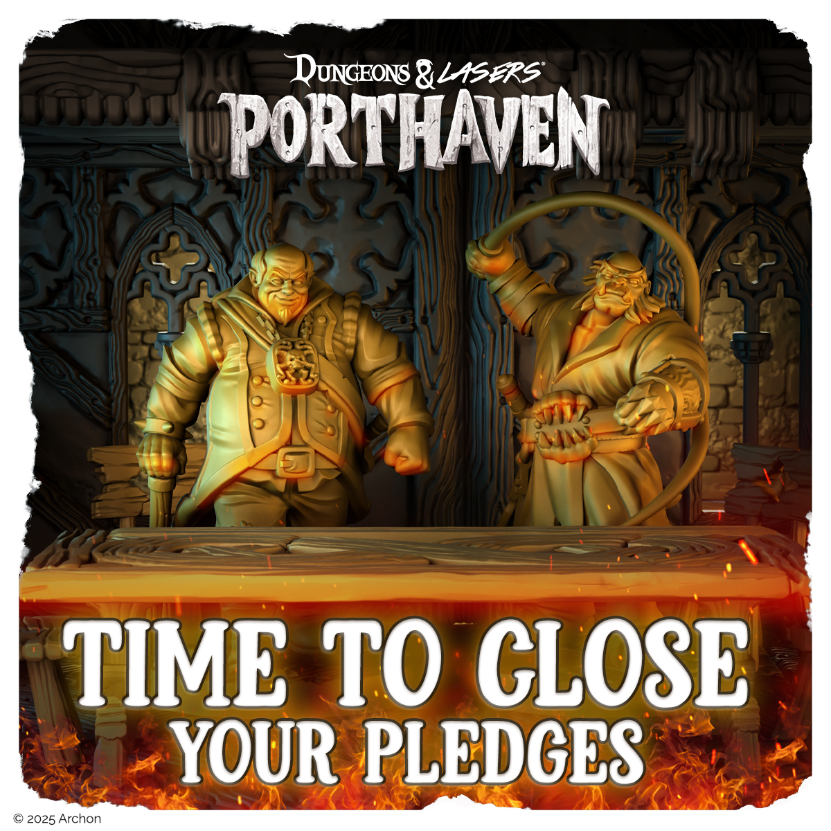 Dungeons & Lasers VII: Porthaven by Archon Studio - The Pledge Manager ...