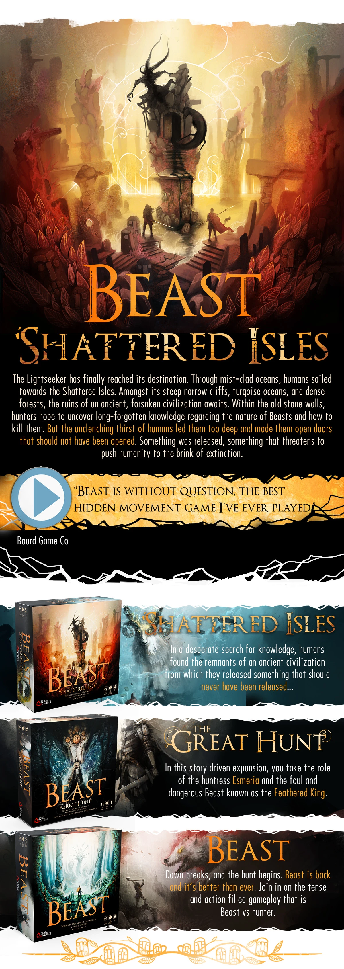 Beast - Shattered Isles by Studio Midhall - Gamefound