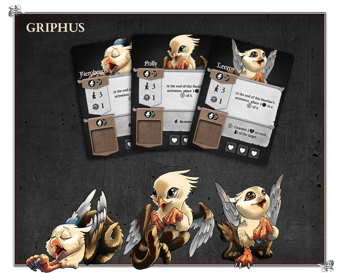 Black Rose Wars - Revised Edition by Ludus Magnus Studio - Familiars ...