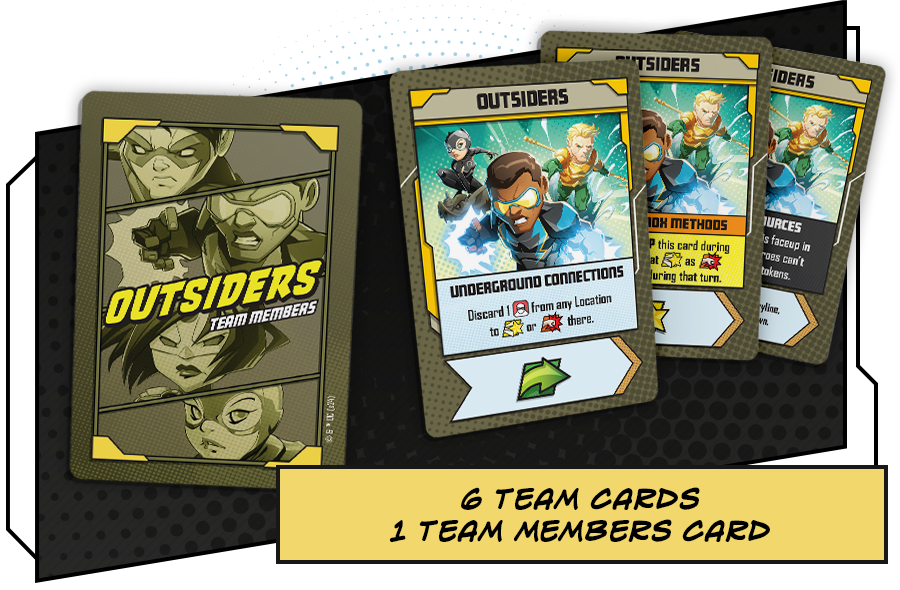 DC Super Heroes United by CMON - Get a Load of Team Decks! - Gamefound