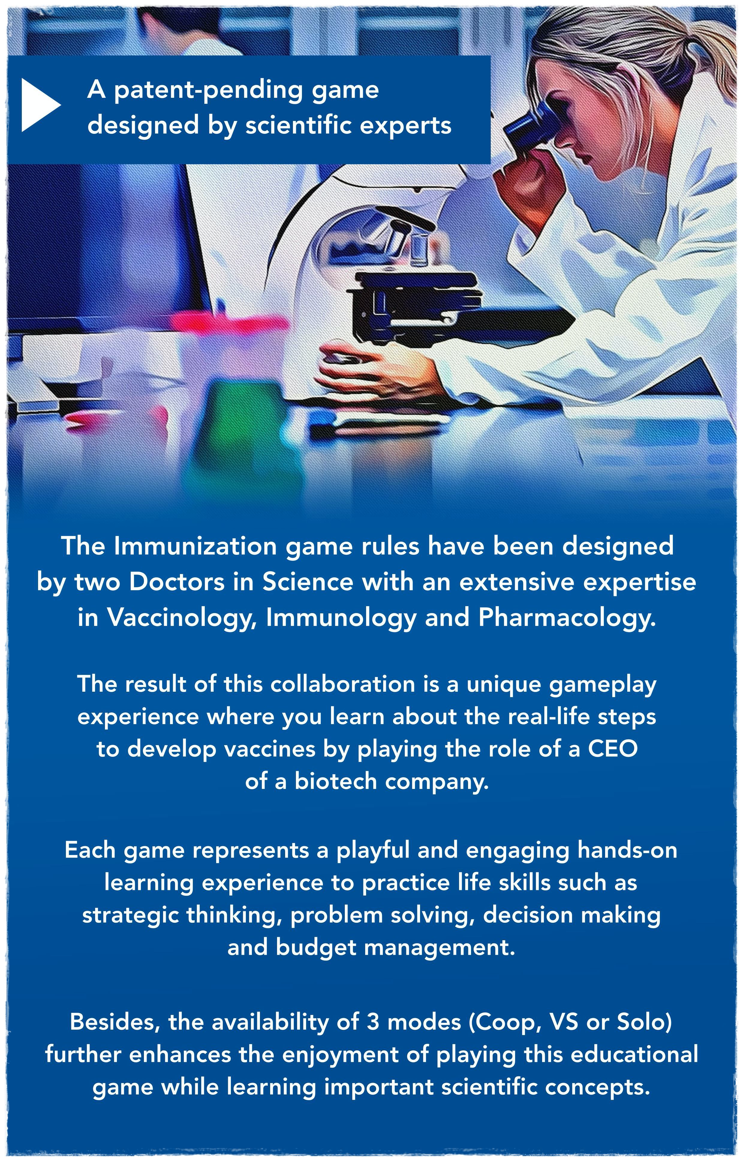 IMMUNIZATION The Game by IMMUNITARIUM - Gamefound