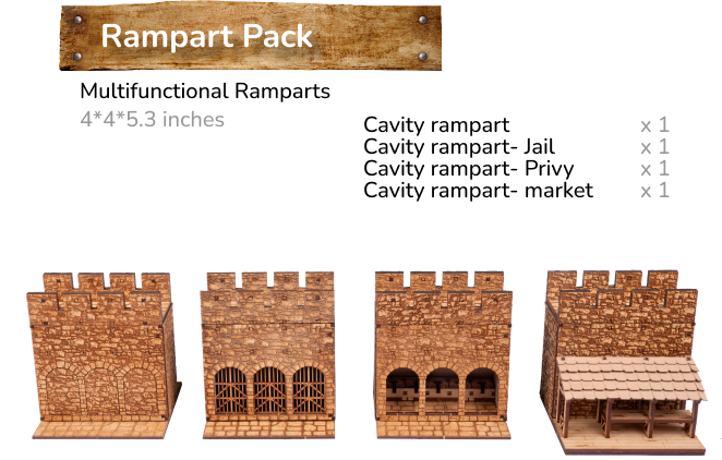 Streets Of Stonehaven - Modular Terrain by I Built It - Gamefound