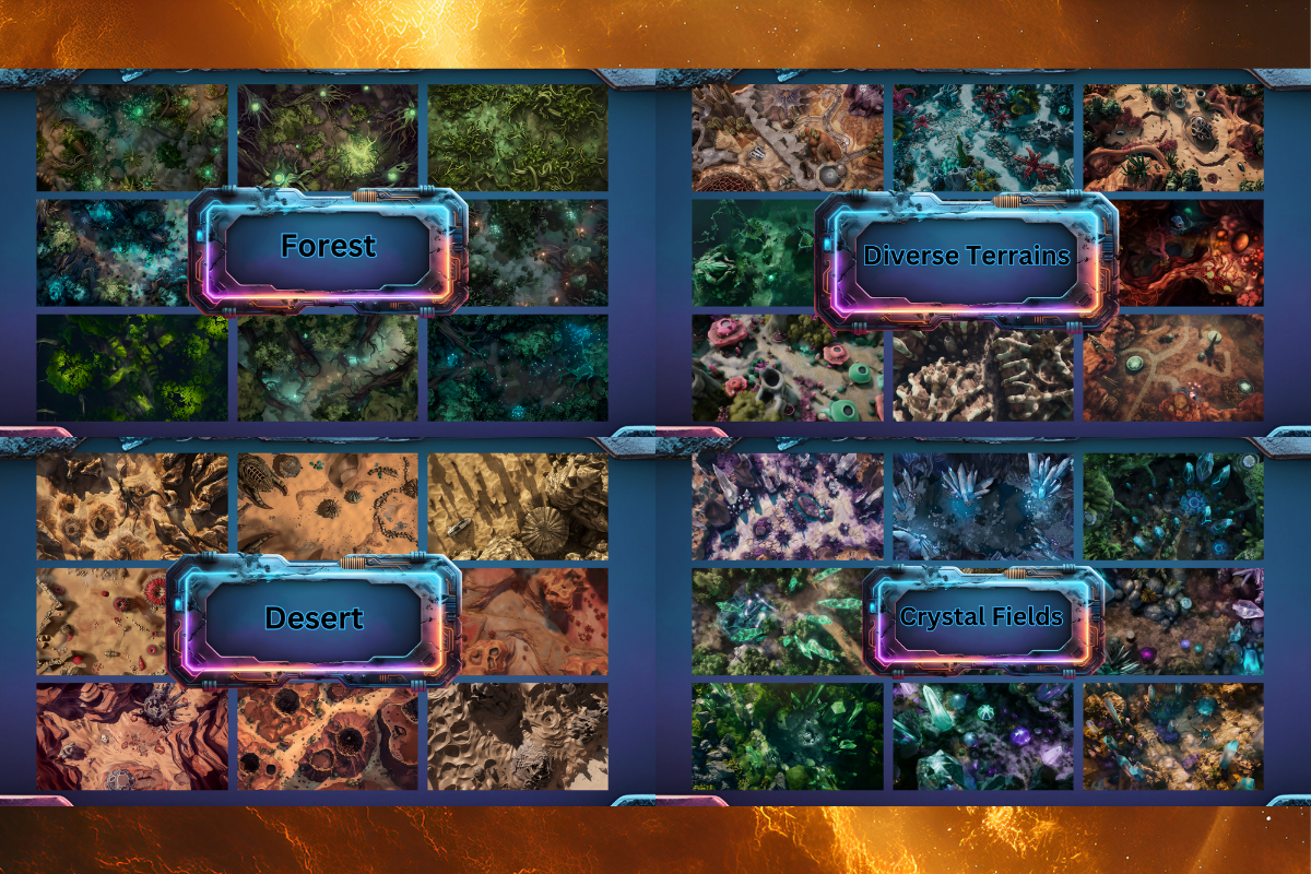 1100+ Sci-fi Battlemaps for TTRPG and VTT by Agnesagraphic - Gamefound
