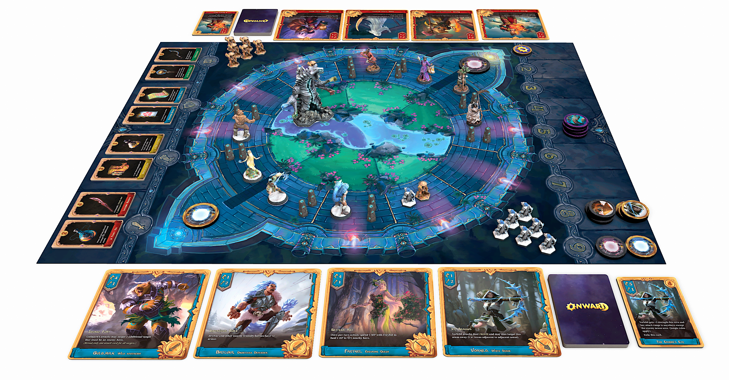 Onward: the MOBA Board Game by Skytear Games - Onward rulebook and ...