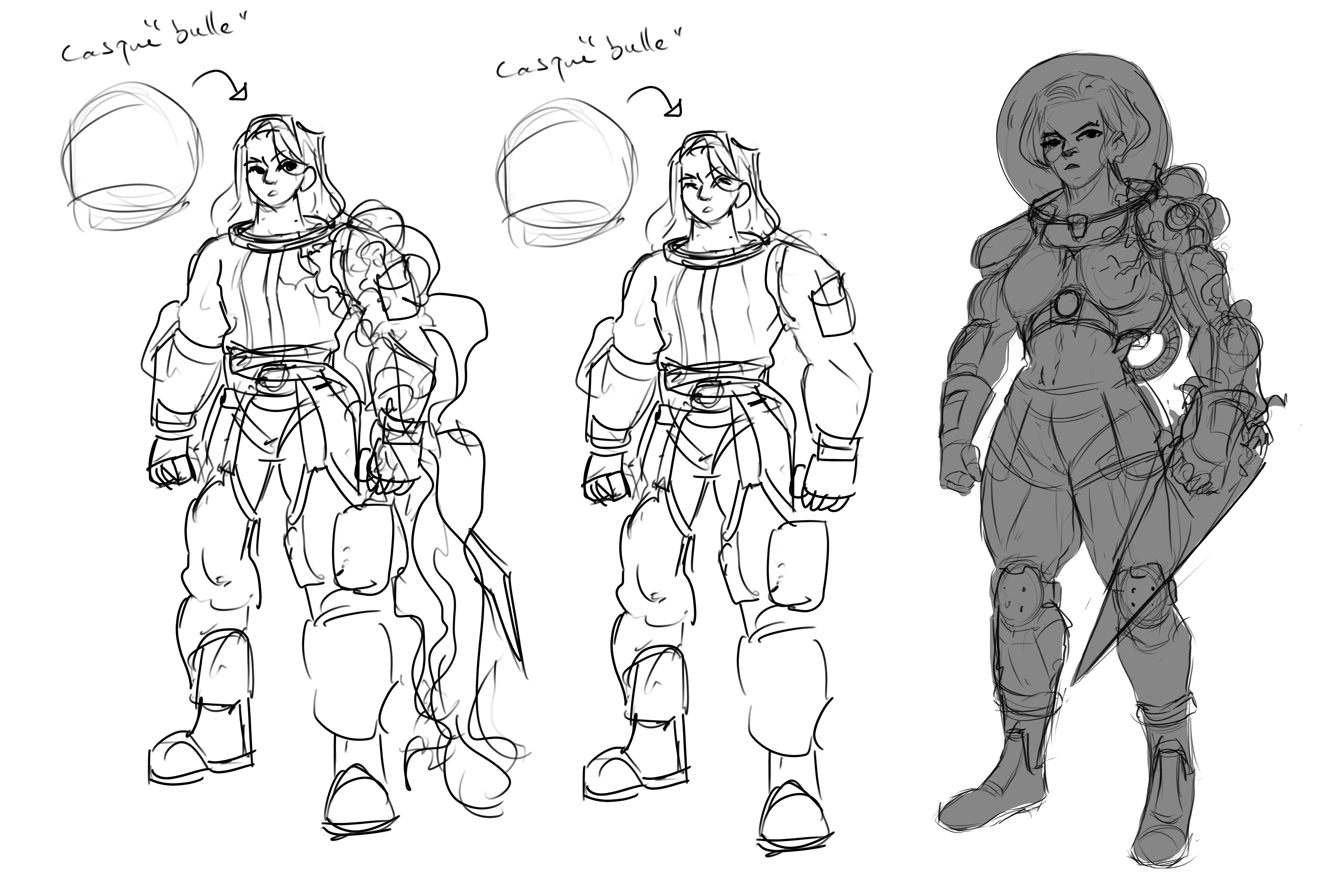 Guns 'N Bosses by Bataru Studio - Meet the crew : Anna Chrony & Alice Teric - Gamefound