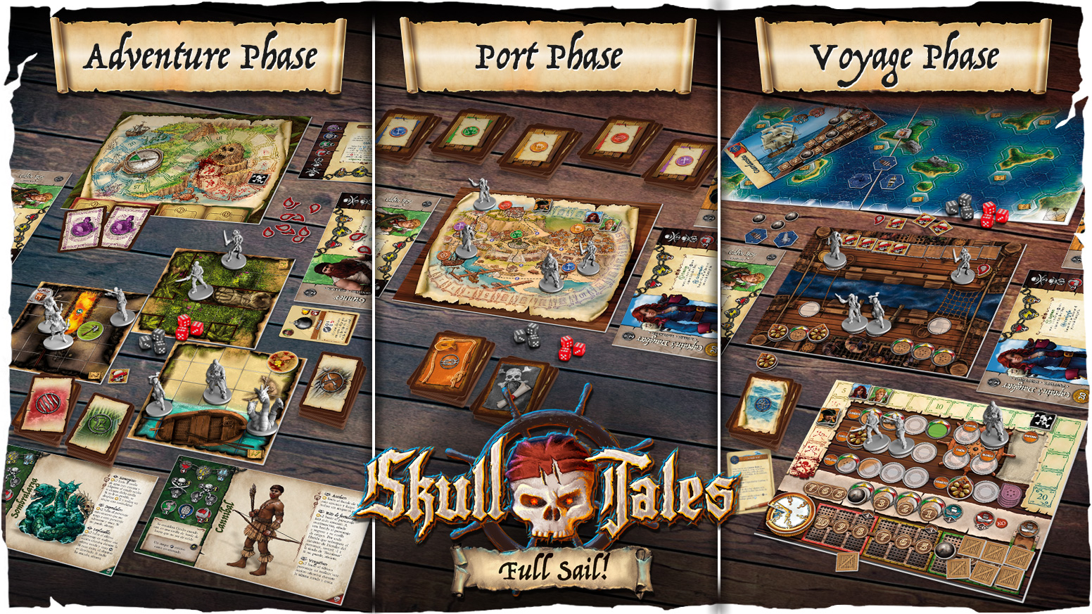 Skull Tales: Full Sail! v2 & expansions by Draco Ideas - Gamefound