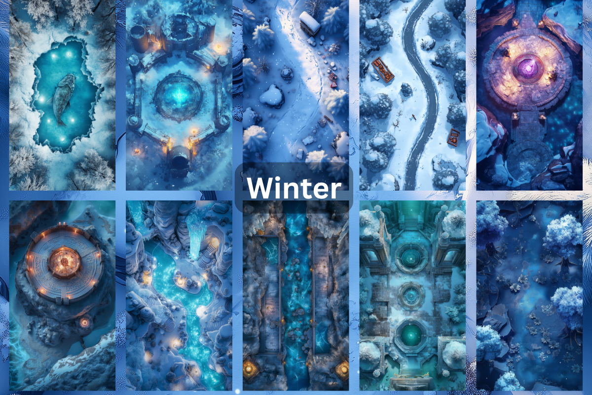 Digital Battle Maps , 9,700 RPG Battlemaps, Tabletop & VTT Maps for ...