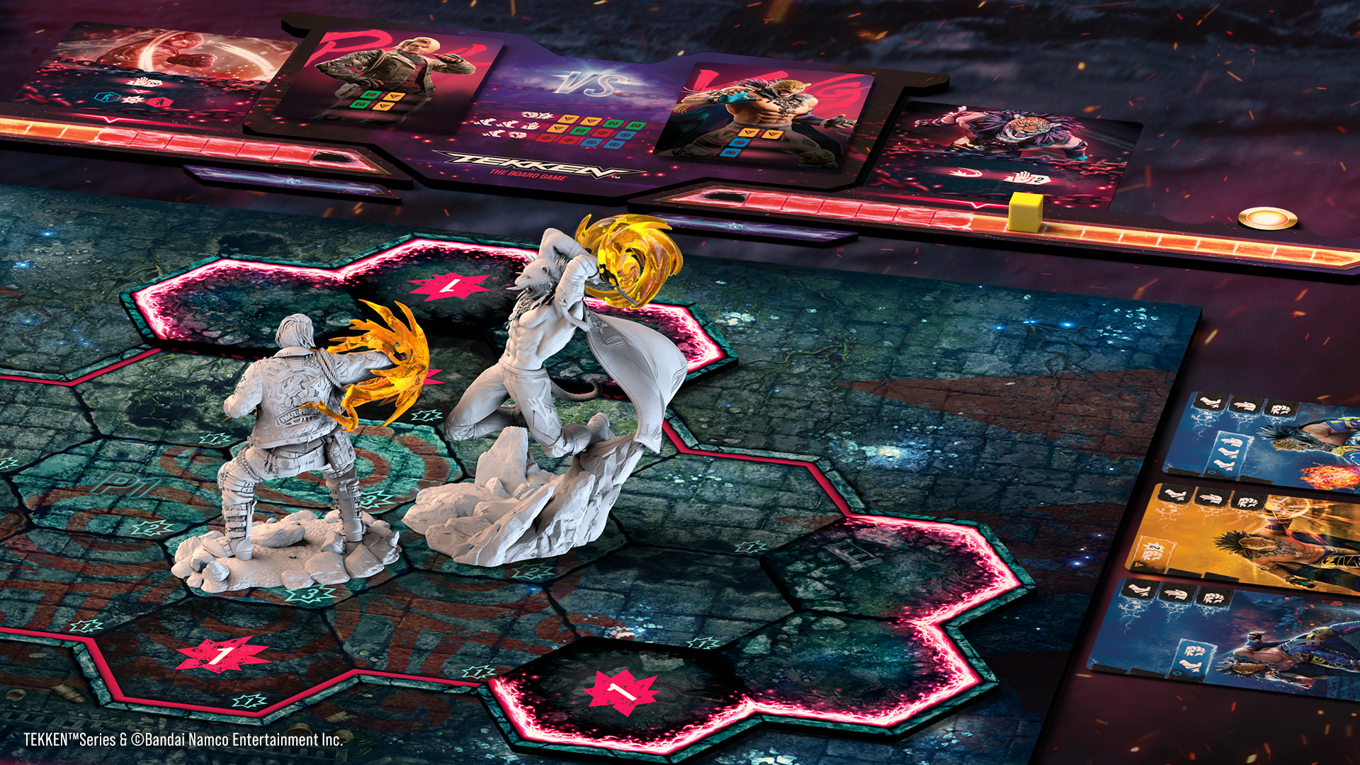 TEKKEN - The Board Game by Go On Board - How to Fight and WIN? - Gamefound